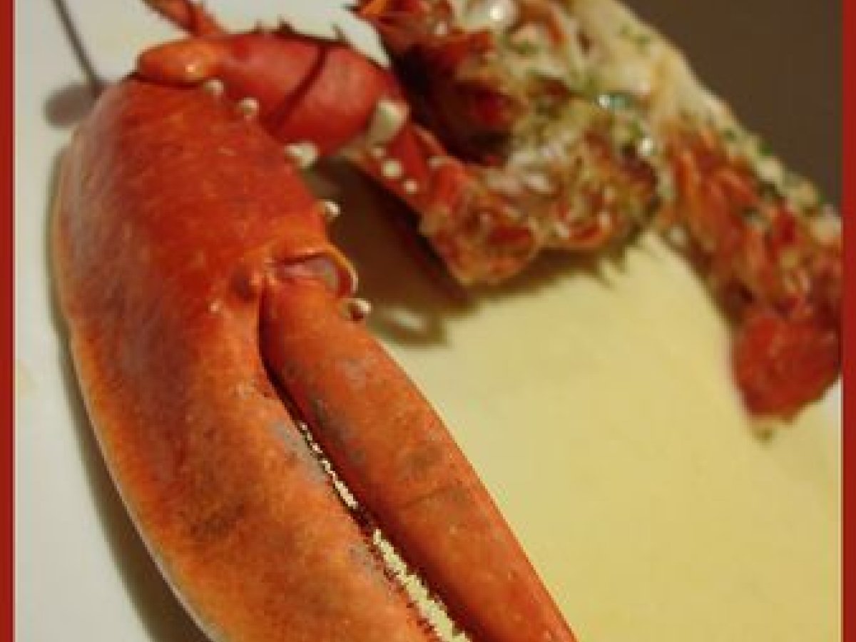 Homard breton et une recette de roellinger