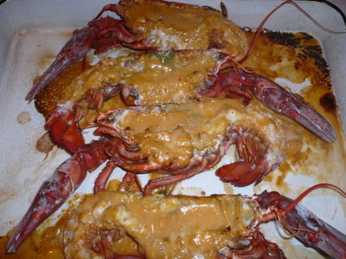 Recette de homard grillé, sauce homardine