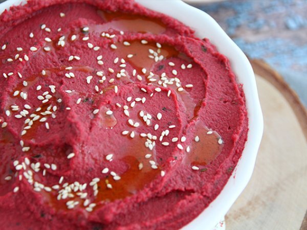Recette de houmous à la betterave simple et rapide