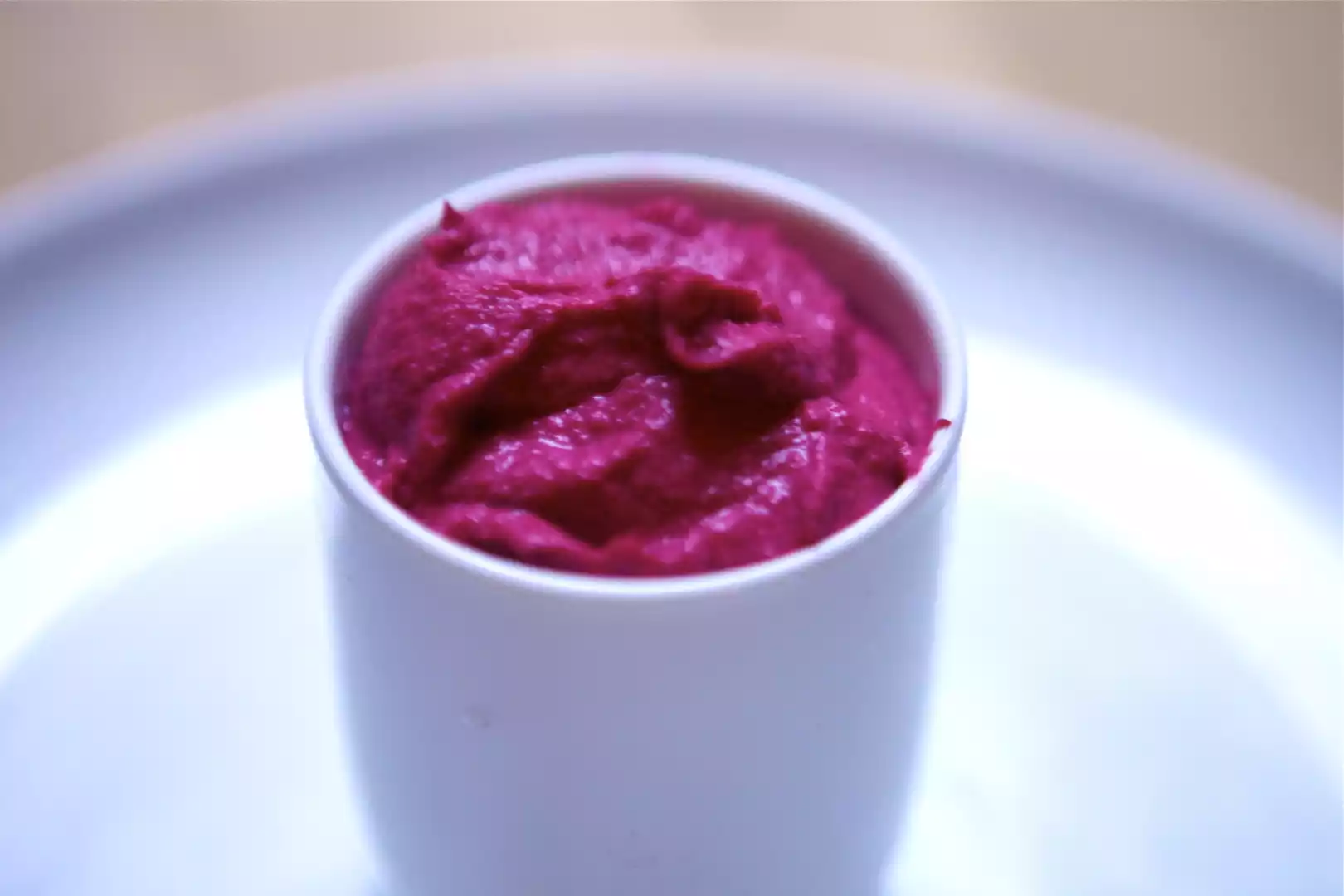 Recette de houmous à la betterave rouge