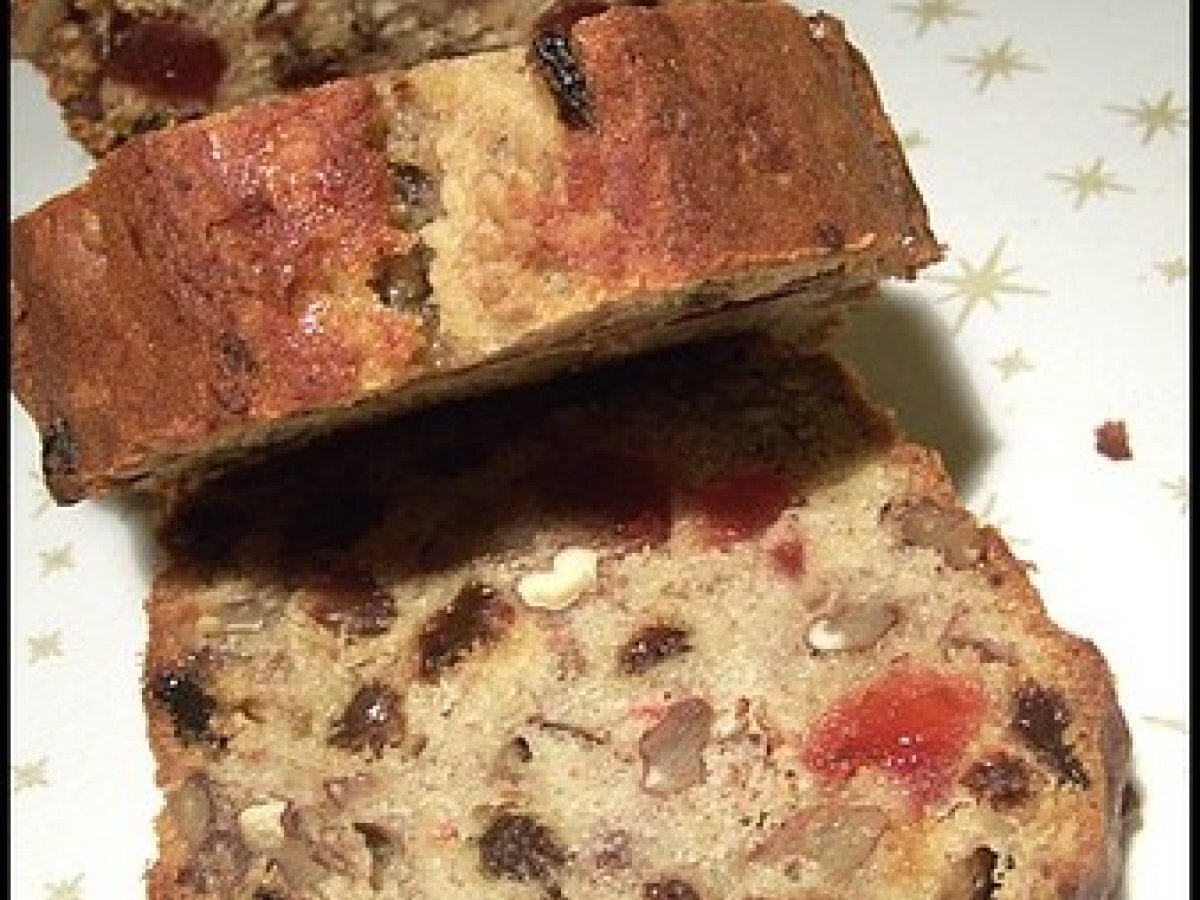Irish fruit cake ( cake irlandais aux fruits secs et au whisky ...