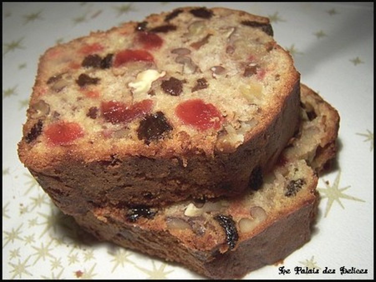 Irish fruit cake ( cake irlandais aux fruits secs et au whisky ...
