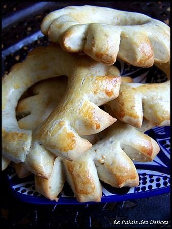 Recette de kaak d'oujda en étapes (biscuits marocains)