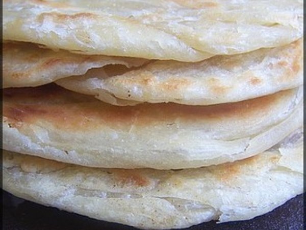 Recette de parotta de kerala (pain plat du sud de l'inde)