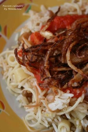 Kochari, recette traditionnelle égyptienne (étapes)