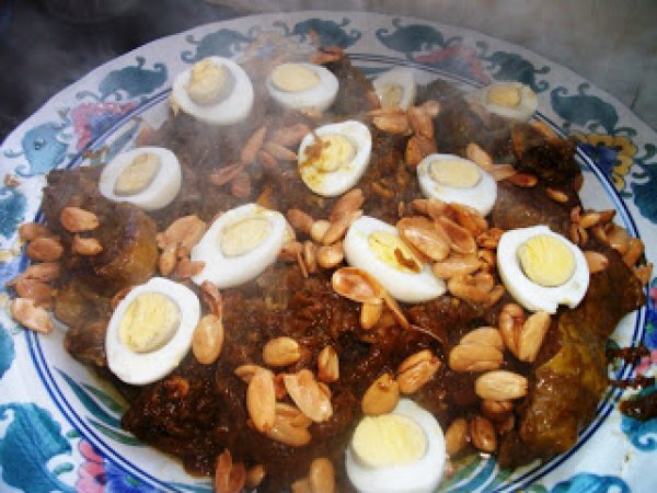 Recette de la viande tfaya traditionnelle de fès