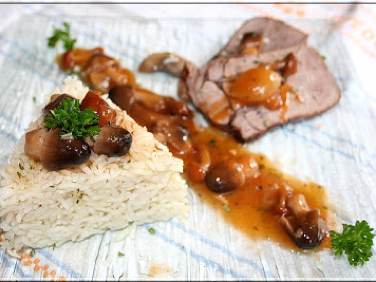Recette de langue de veau, sauce bourguignonne aigre-doux