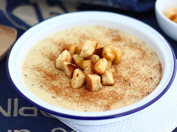 Recette de gachas, crème andalouse anis et cannelle