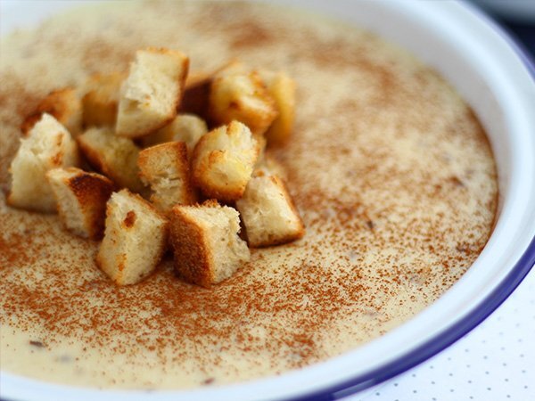 Recette de gachas, crème andalouse anis et cannelle