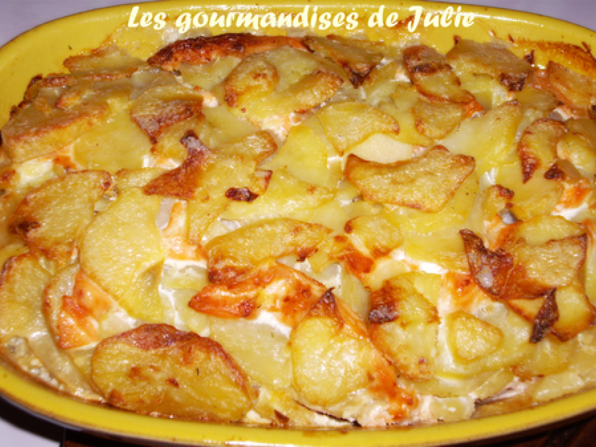 Lasagnes de pommes de terre aux deux saumons - Recette Ptitchef