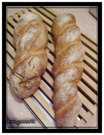 Le pain tordu au levain - Recette Ptitchef