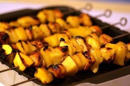 La recette du plat du menu jaune savoureux