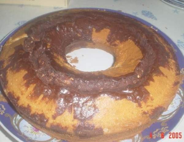 Recette du gâteau marbré savane au chocolat