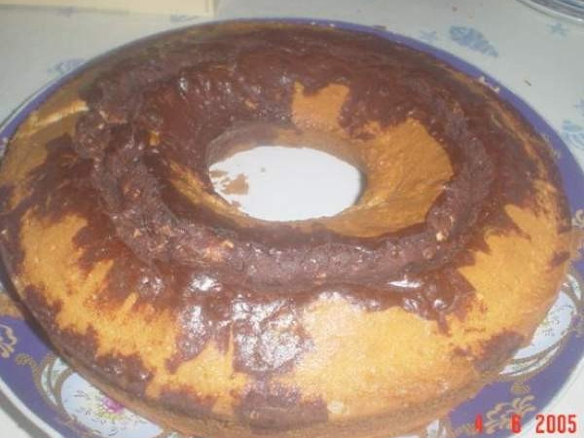 Recette du gâteau marbré savane au chocolat