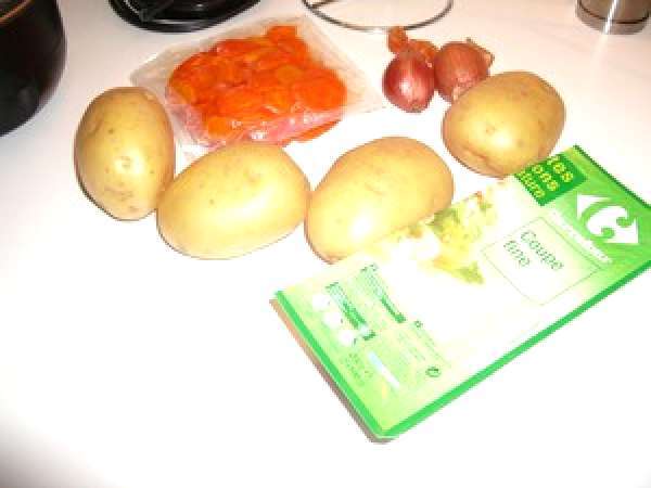 Le stoemp de carottes en retour de bruxelles - Recette Ptitchef