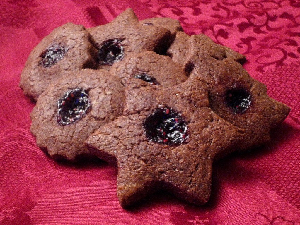 Recette de linzer ou mini-tartes de linz pour noël