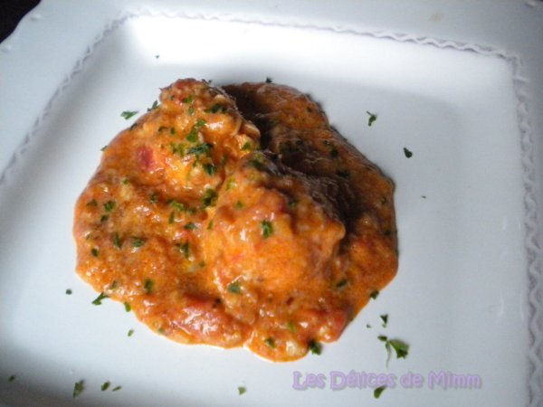 Recette de lotte à l'armoricaine facile et savoureuse