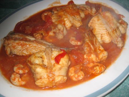 Recette de lotte façon sauce armoricaine