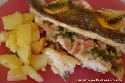 Recette de loup de mer terre-mer savoureuse