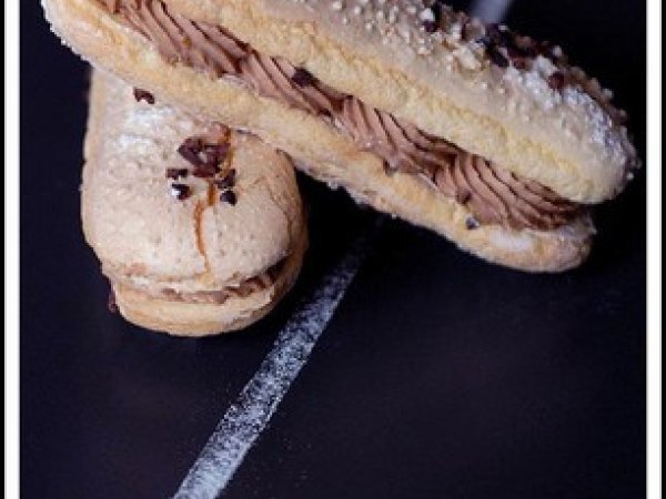 « macarons » à la cuillère mode éclair - Recette Ptitchef