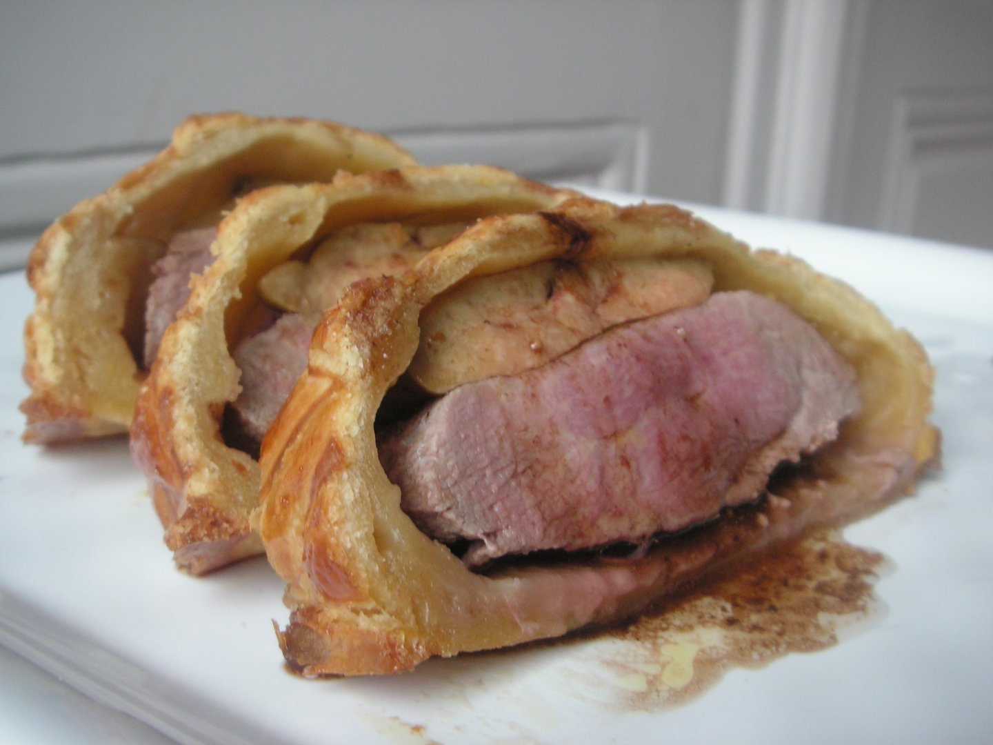 Recette de magret de canard en croûte et foie gras