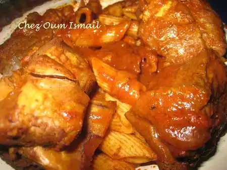 Recette de maqrouna à la sauce délicieuse et savoureuse