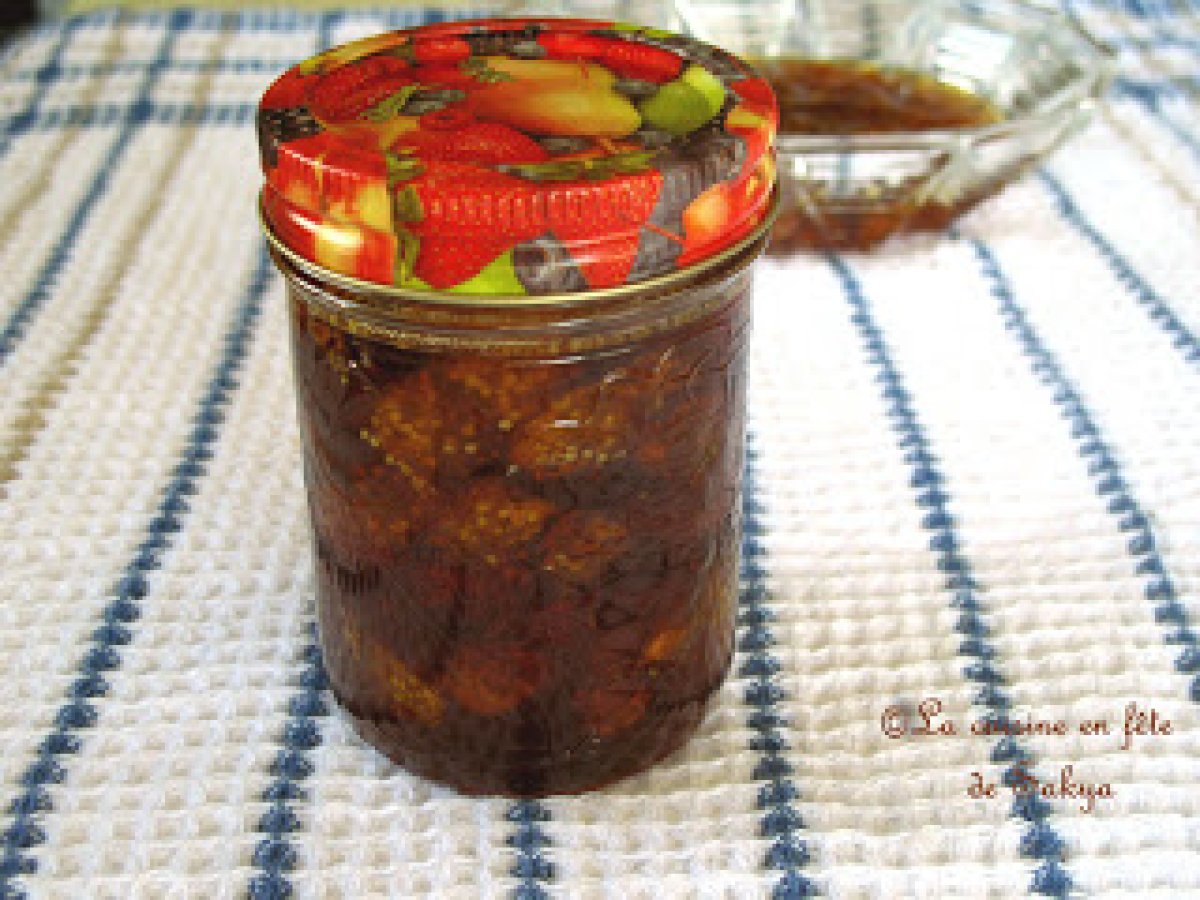 Recette de marmelade aux cerises de terre (physalis)