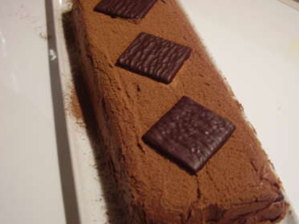 Recette de marquise chocolat et after eight