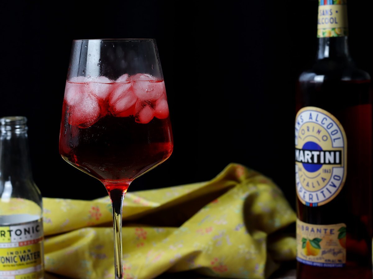 Recette de martini tonic sans alcool, frais et fruité