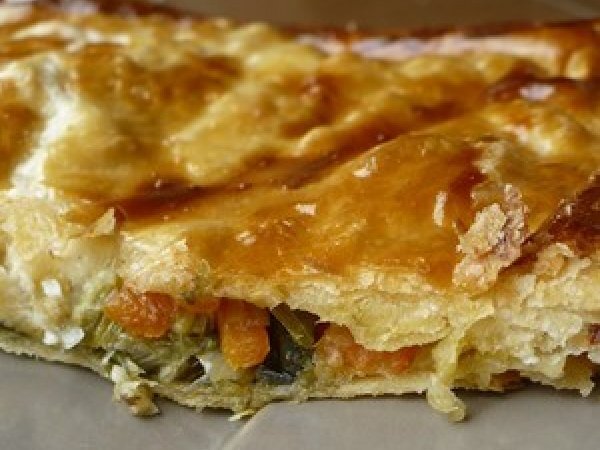Recette de maxi-feuilleté au poisson et légumes frais