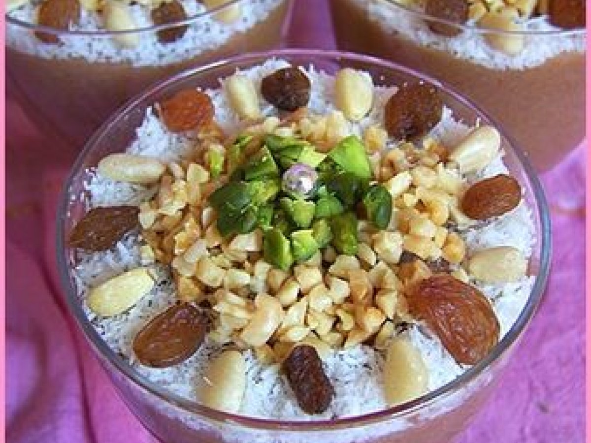 Recette de meghli, entremet libanais aux épices