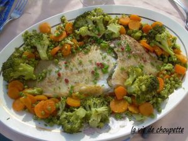 Recette de merlu aux légumes croquants savoureux