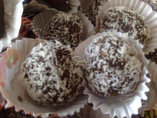 Recette : boules choco/coco sans cuisson