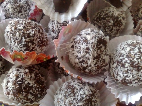 Recette : boules choco/coco sans cuisson