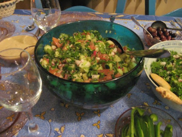 Recette de mezza libanaise pour 8 à 10 personnes