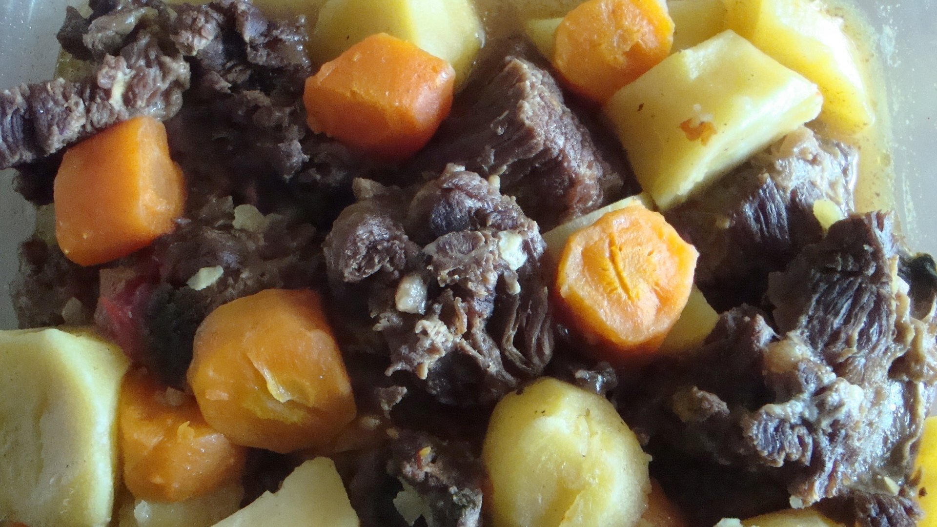 Recette de mijoté de boeuf aux légumes