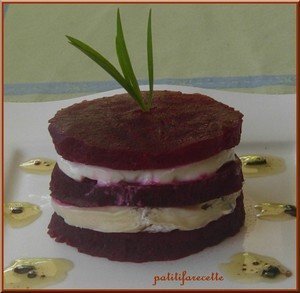 Recette de mille-feuilles de betterave savoureuses