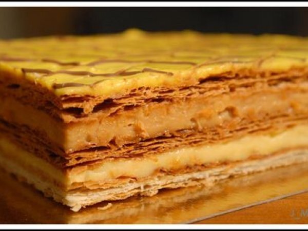 Millefeuille caramel-citron - Recette Ptitchef