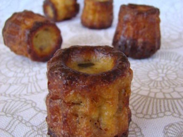 Recette de mini cannelés salés pour l'apéritif