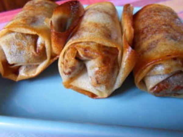Mini loempias à la viande hachée - Recette Ptitchef