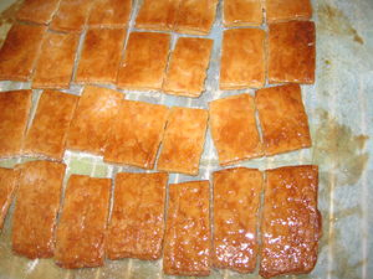 Recette de mini mille-feuille vanille et chocolat