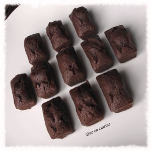 Recette de mini-moelleux au chocolat fondants et gourmands