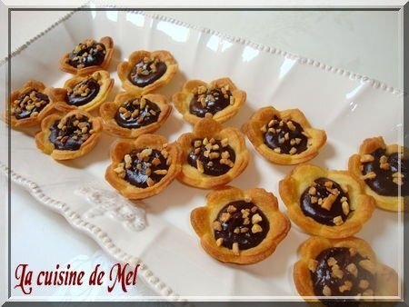 Recette de mini-tartelettes chocolat gourmandes