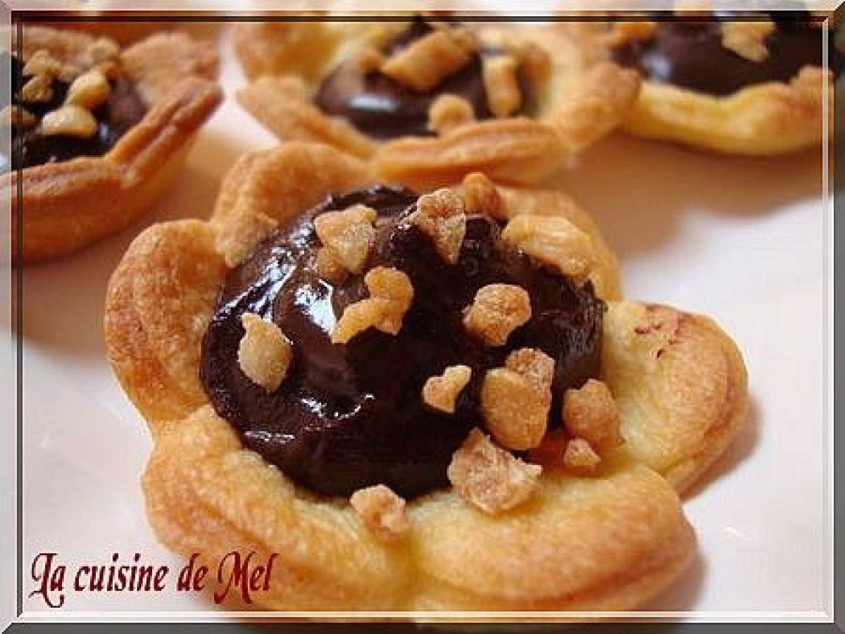 Recette de mini-tartelettes chocolat gourmandes
