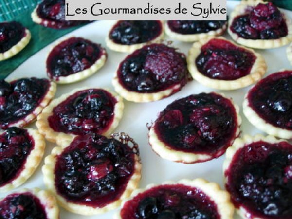 Recette de mini-tartelettes aux fruits rouges