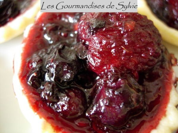 Recette de mini-tartelettes aux fruits rouges