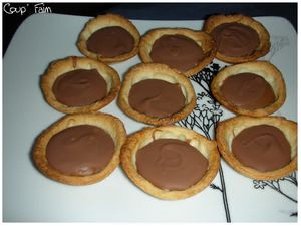 Recette de mini tartelettes express au chocolat praliné