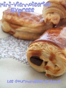 Recette rapide de mini-viennoiseries maison