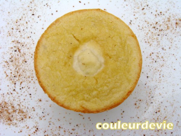 Moelleux au cèleri-rave coeur coulant sauce bâtarde - Recette Ptitchef