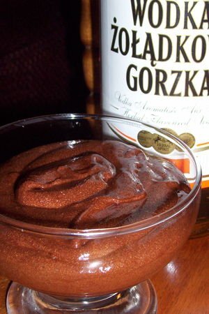 Recette de mousse au chocolat adulte avec vodka polonaise